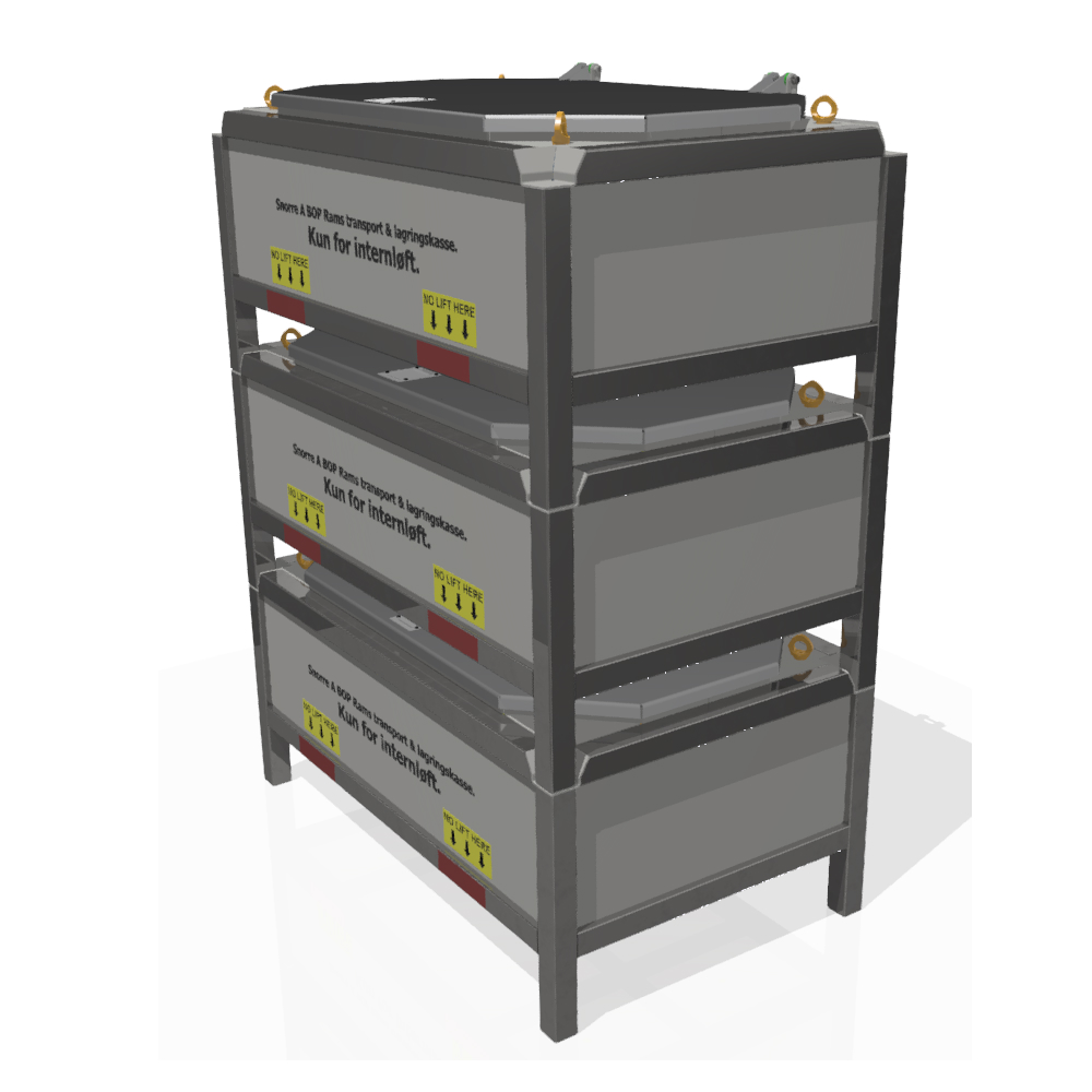 BOP Rams Storage box